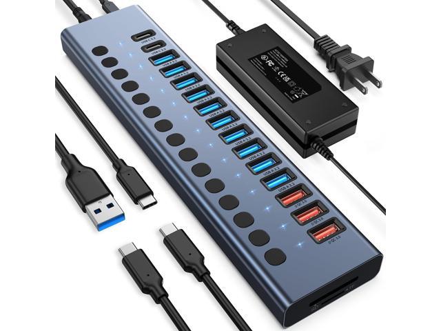 Click here for Powered USB Hub 10Gbps  17 Ports 96W USB 3.2 Hub(1... prices