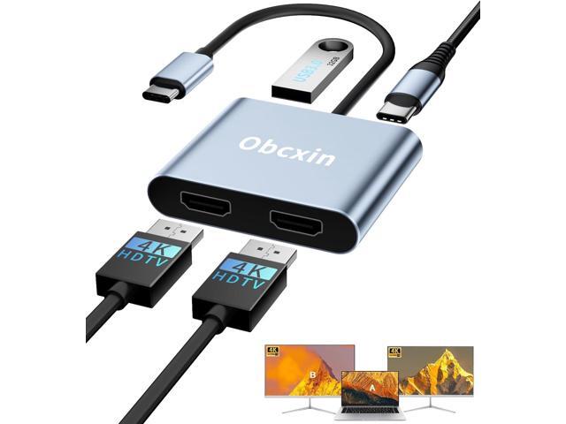 Click here for USB C to Dual HDMI Adapter  4K@60Hz Type C to HDTV... prices