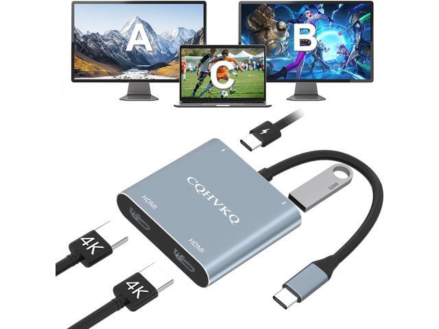 Click here for USB C to HDMI Adapter 4K@60Hz  4 in 1 USB C to Dua... prices