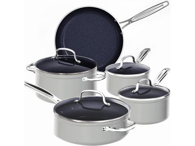 Click here for Nuwave 9pc Cookware Set Healthy Duralon Blue Ceram... prices