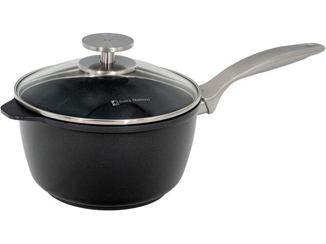 Click here for Swiss Diamond Sauce Pan with Lid  Diamond Coated A... prices
