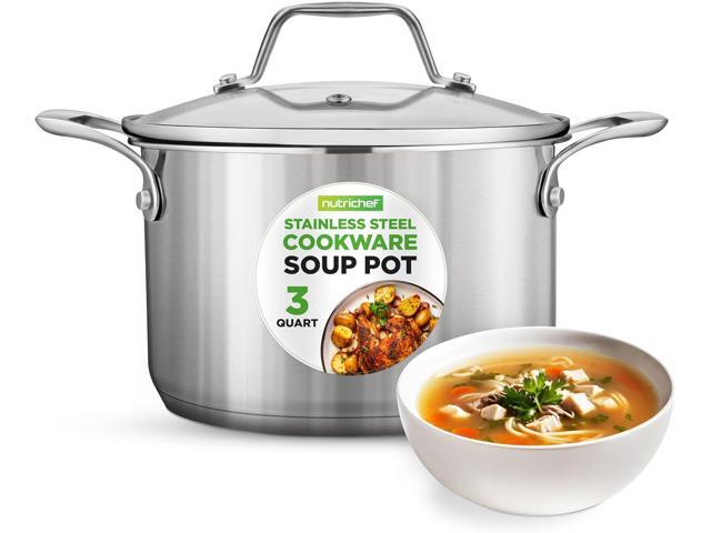 Click here for NutriChef 3-Quart Stainless Steel Pot with Glass L... prices