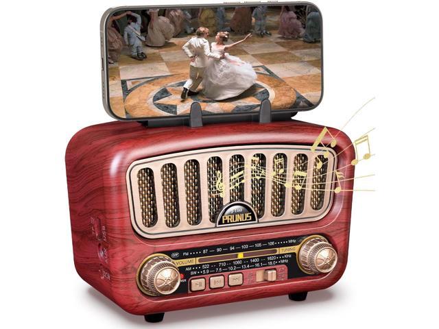 Click here for PRUNUS J-180 Vintage Retro Radio Bluetooth Speaker... prices