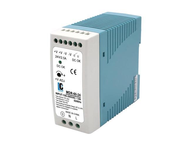 Click here for DIn Rail DC 24V Switching Power Supply MDR 60W Rai... prices