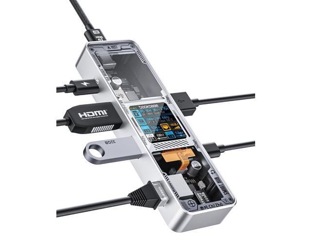 Click here for DOCKCASE Explorer Edition Visual Smart USB C Hub (... prices