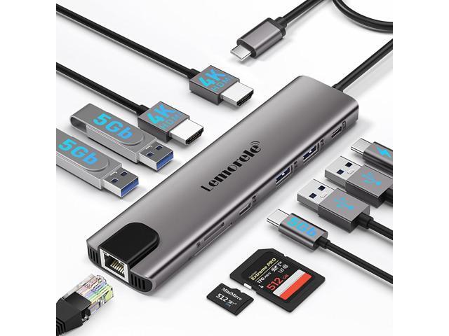 Click here for Lemorele Aluminium USB C Laptop Docking Station Du... prices