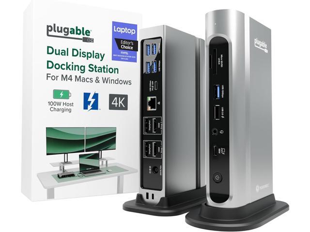 Click here for Plugable 16-in-1 Thunderbolt 4 Dock Dual 4K Monito... prices