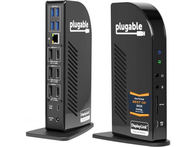 Click here for Plugable 13-in-1 USB C Docking Station 4K Triple M... prices
