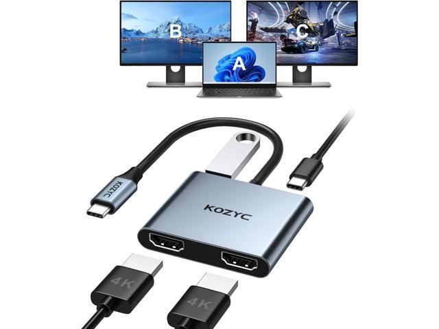 Click here for USB C to Dual HDMI Adapter 4K@30Hz  KOZYC USB C Hu... prices