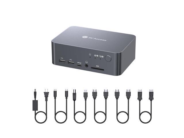 Click here for AV Access Docking Station Dual Monitor  KVM Switch... prices