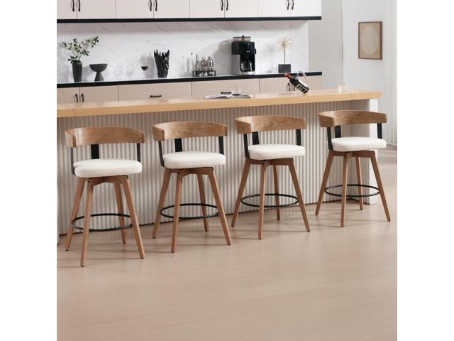 Click here for DUOMAY Swivel Bar Stools Set of 4-26 Counter Heigh... prices