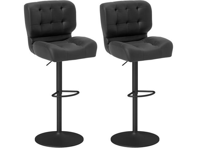 Click here for HOMCOM Bar Height Bar Stools Set of 2 with Adjusta... prices