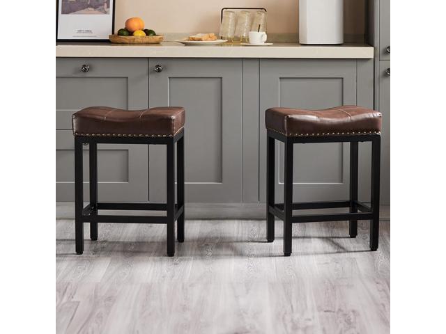 Click here for Sweetcrispy Bar Stools Set of 2  24 Inch Counter H... prices