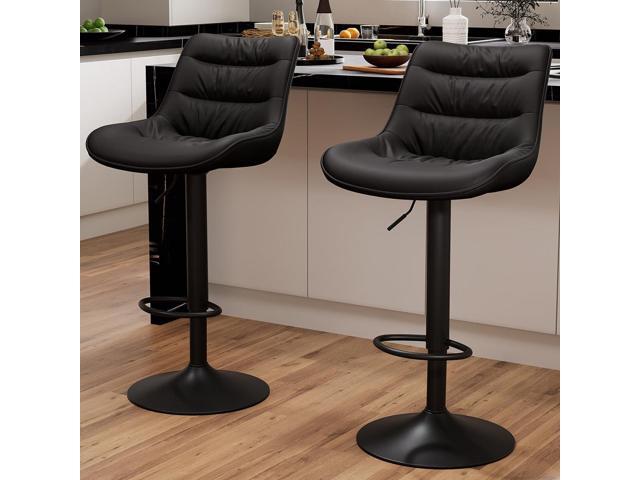 Click here for Kidol & Shellder Bar Stools Set of 2 Adjustable Sw... prices