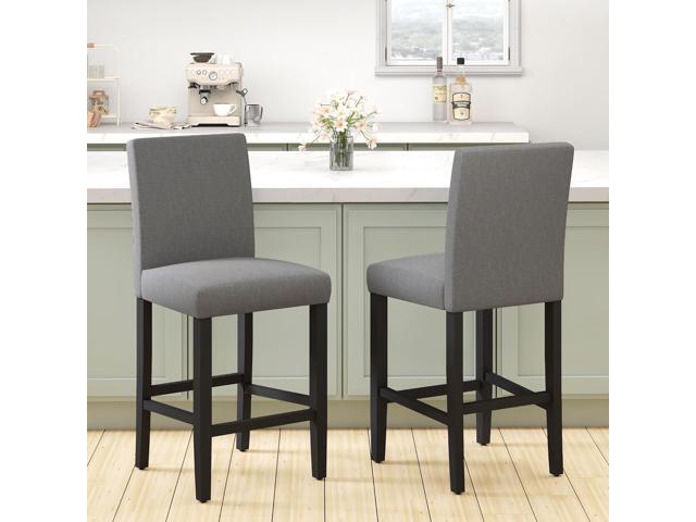 Click here for LSSPAID Bar Stools Set of 2  24.8 Inch Upholstered... prices