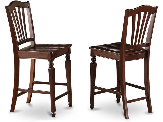 Click here for East West Furniture CHS-MAH-W Chelsea Counter Heig... prices