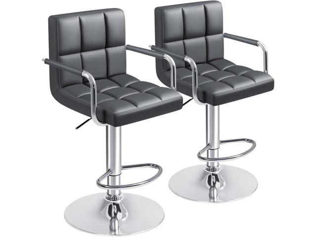 Click here for Furmax Bar Stools with Armrest Modern PU Leather S... prices