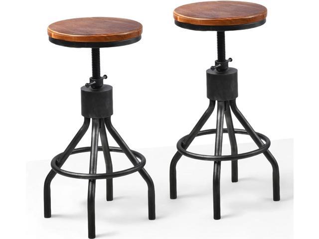 Click here for Set of 2 Industrial Bar Stool-Vintage Counter Dini... prices
