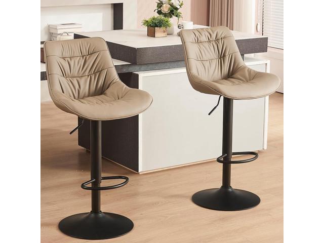 Click here for Kidol & Shellder Bar Stools Set of 2 Adjustable Sw... prices