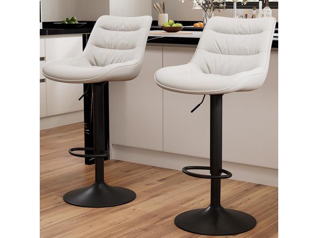 Click here for Kidol & Shellder Bar Stools Set of 2 Adjustable Sw... prices