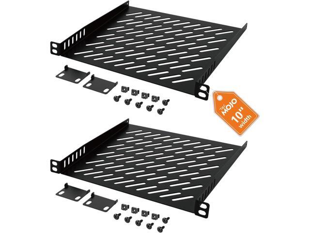 Click here for Tecmojo 2 Pack 0.5U Rack Mount Shelf for 10 Server... prices