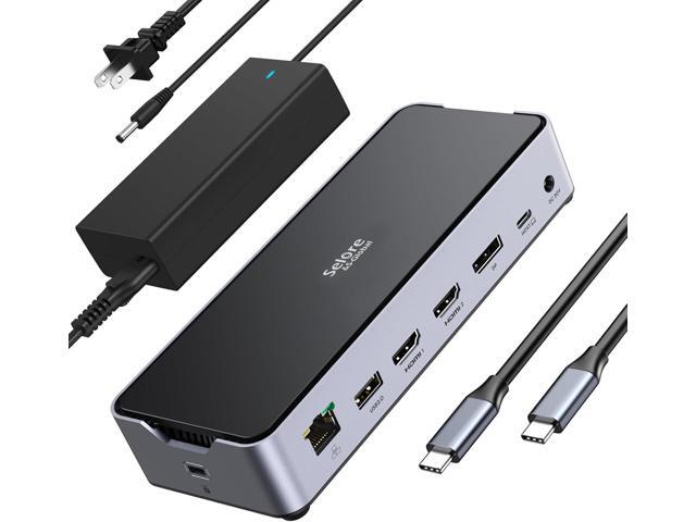 Click here for USB C Docking Station 3 Monitors Laptop Dock Dual... prices