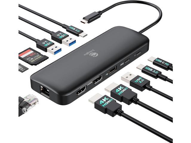 Click here for Laptop Docking Station Dual Monitor 2 HDMI  11-in-... prices