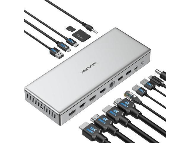 Click here for WAVLINK USB C DisplayLink (DL7400) Premium Docking... prices