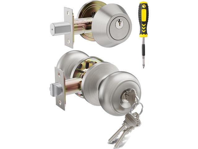 Click here for 1 Set All Keyed Same Entry Door Knobs and Single C... prices