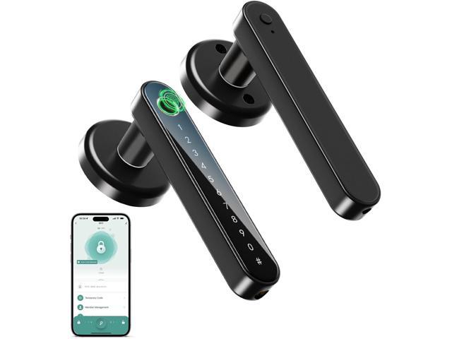 Click here for IRONZON Fingerprint Door Lock Smart Door Lock with... prices
