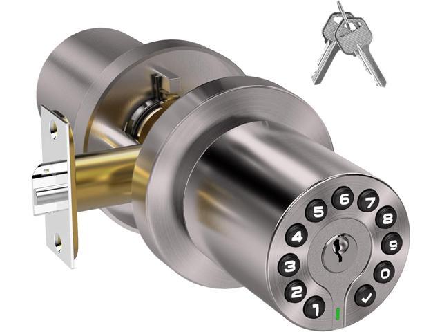 Click here for Keypad Door Knob with Key Keyless Entry Door Lock... prices