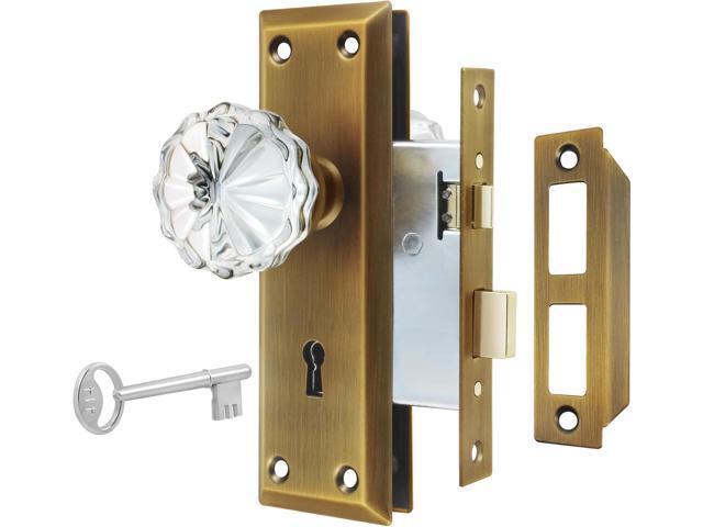 Click here for Mortise Lock Set for Interior Door  Antique Brass... prices