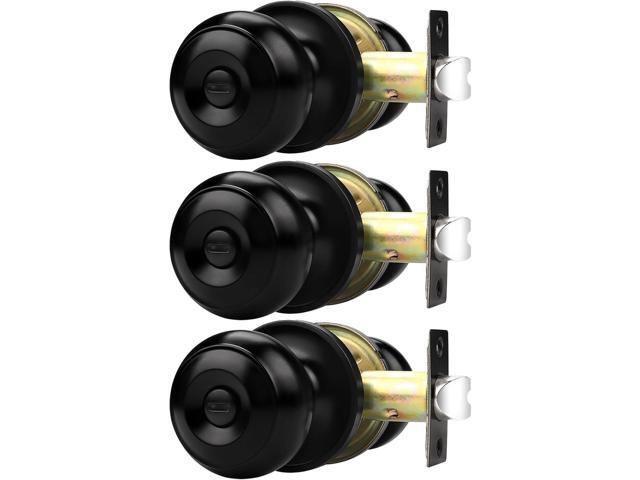 Click here for Probrico Matte Black Door Knobs  Door Handles with... prices