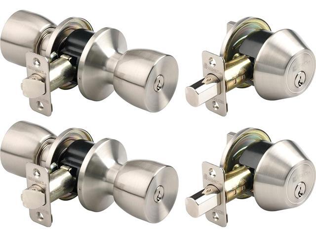 Click here for BRINKS - Bell Style Keyed Entry Door Knob and Sing... prices