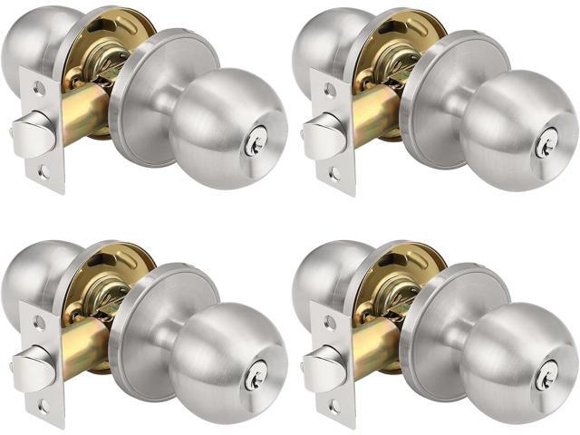 Click here for KNOBWELL Keyed Alike Door Locks in Brushed Nickel... prices