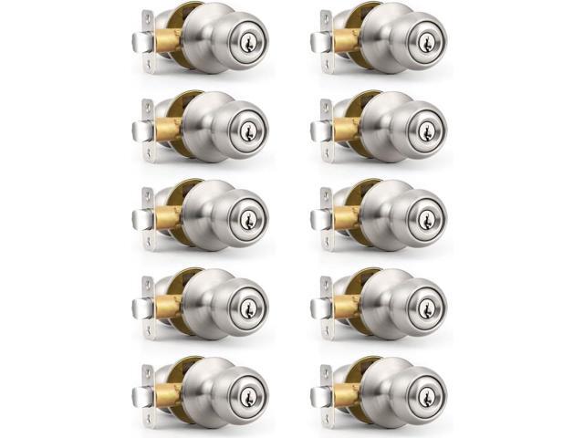 Click here for Probrico Keyed Alike Entry Knobs with Locks and Sa... prices