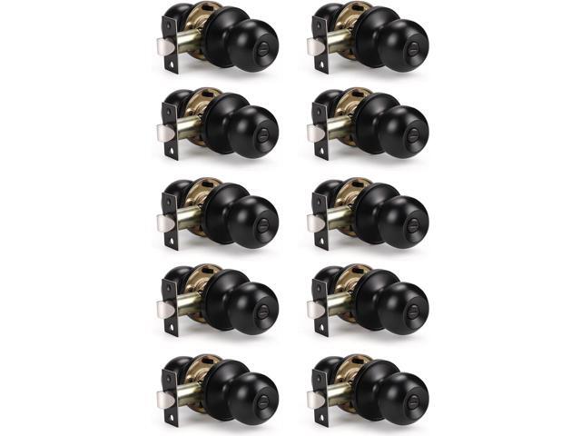 Click here for KNOBWELL Matte Black Privacy Door Knob  Interior B... prices