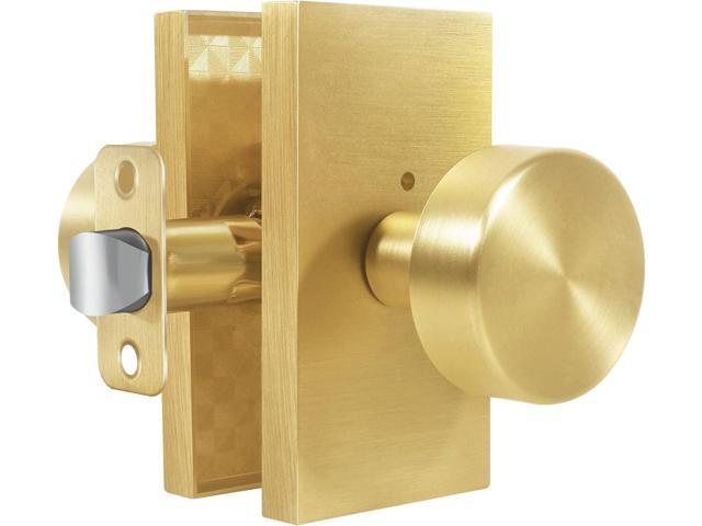 Click here for Satin Brass Zinc Alloy Privacy Door Knob with Lock... prices