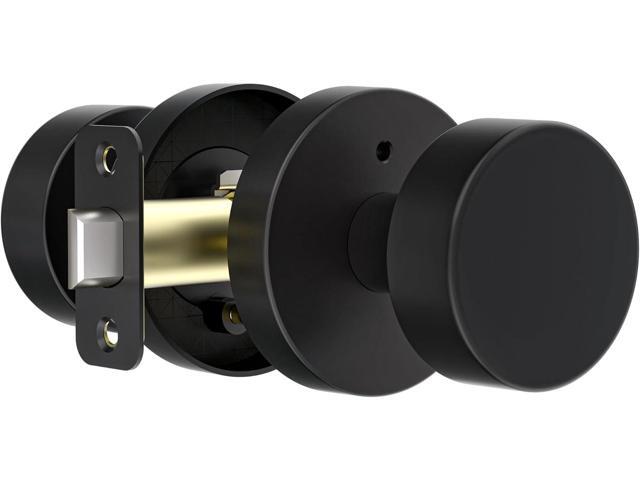 Click here for Matte Black Door Knobs Interior Black Privacy Door... prices