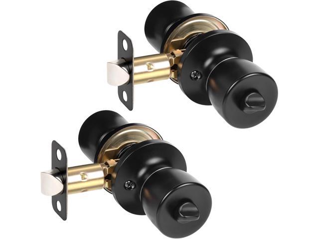 Click here for HOSOM Privacy Door Knob  Matte Black Door Knob Set... prices