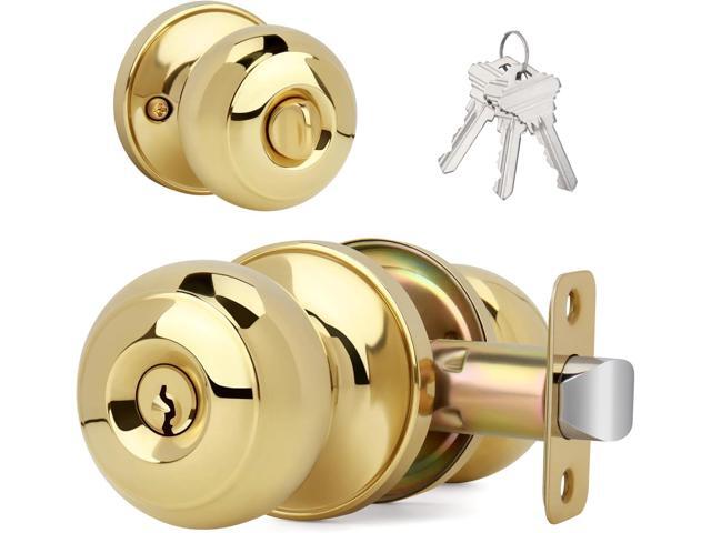 Click here for Flat Ball Door Knob with Keys and Lock  Keyed Entr... prices