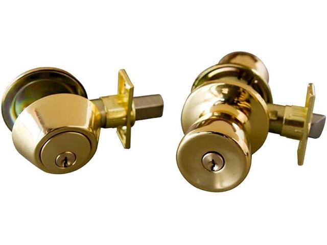 Click here for Design House 728113 Plaza Deadbolt and Knob Combo... prices