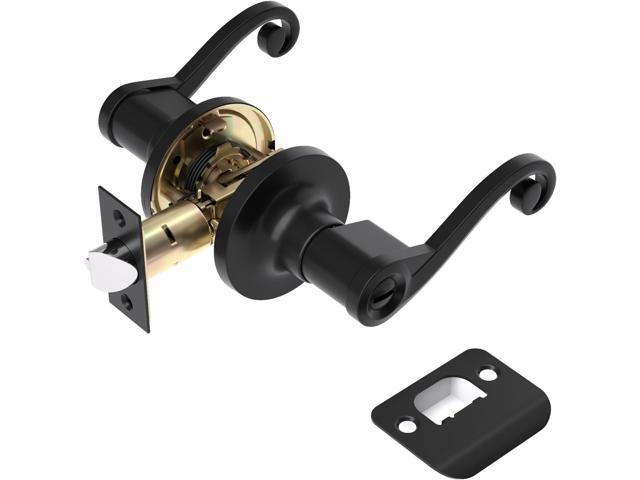Click here for Interior Door Handles with Turn Lock Matte Black P... prices