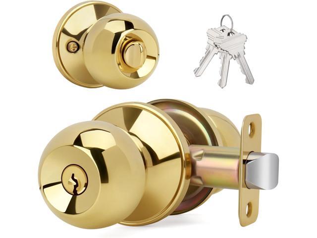 Click here for Ball Design Door Knob with Keys and Lock  Keyed En... prices