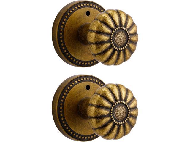 Click here for Antique Brass Door Knobs Interior Privacy Door Kno... prices