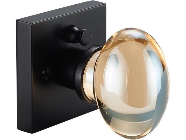 Click here for Champagne Gold Glass Door Knobs  Premium Privacy C... prices