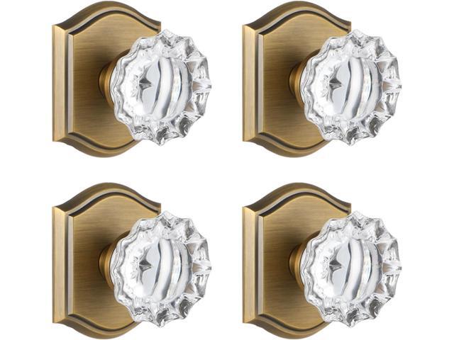 Click here for 4 Pack Crystal Glass Dummy Door Knob  Single Side... prices