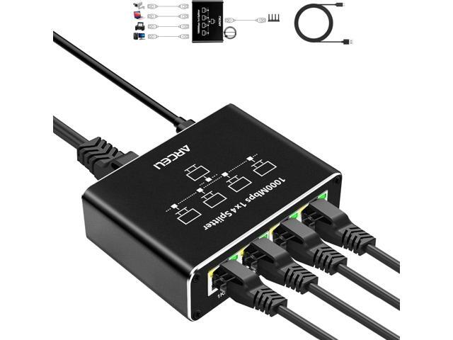 Click here for Gigabit Ethernet Splitter 1 to 4 - Network Splitte... prices