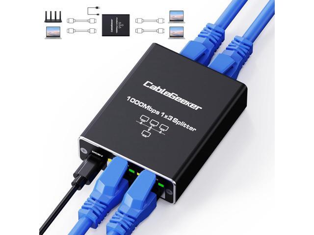 Click here for CableGeeker Ethernet Splitter 1 to 3  Upgrade 1000... prices