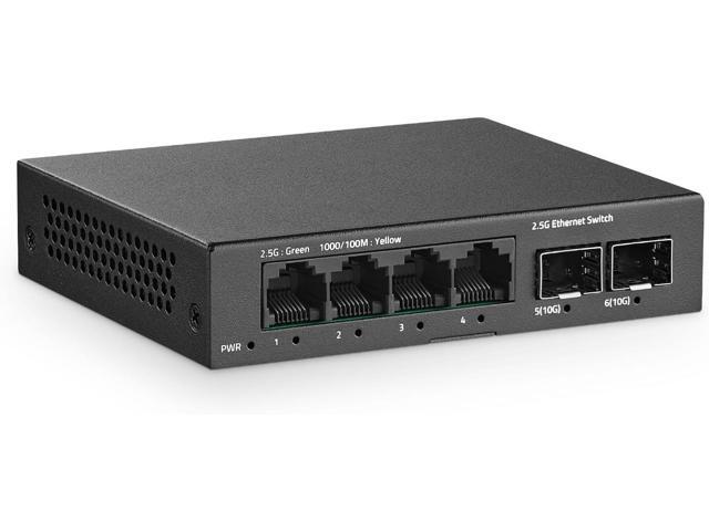 Click here for YuLinca 6 Port 2.5G Unmanaged Switch  4 x 2.5GBASE... prices